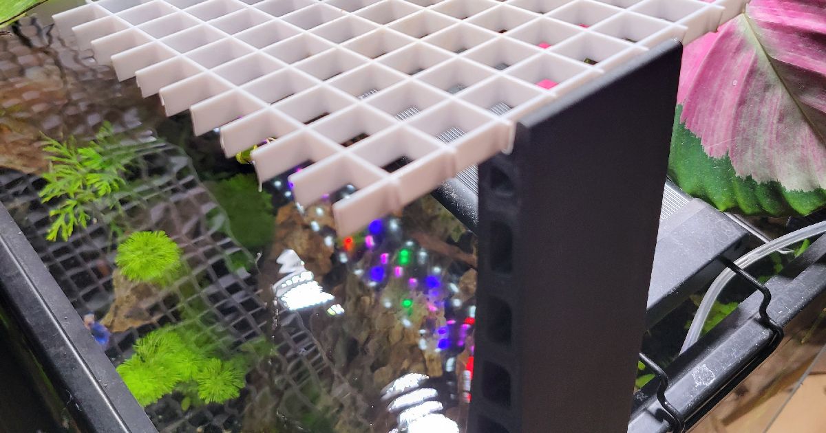 Aquarium Lid Prop by turbogoof | Download free STL model | Printables.com