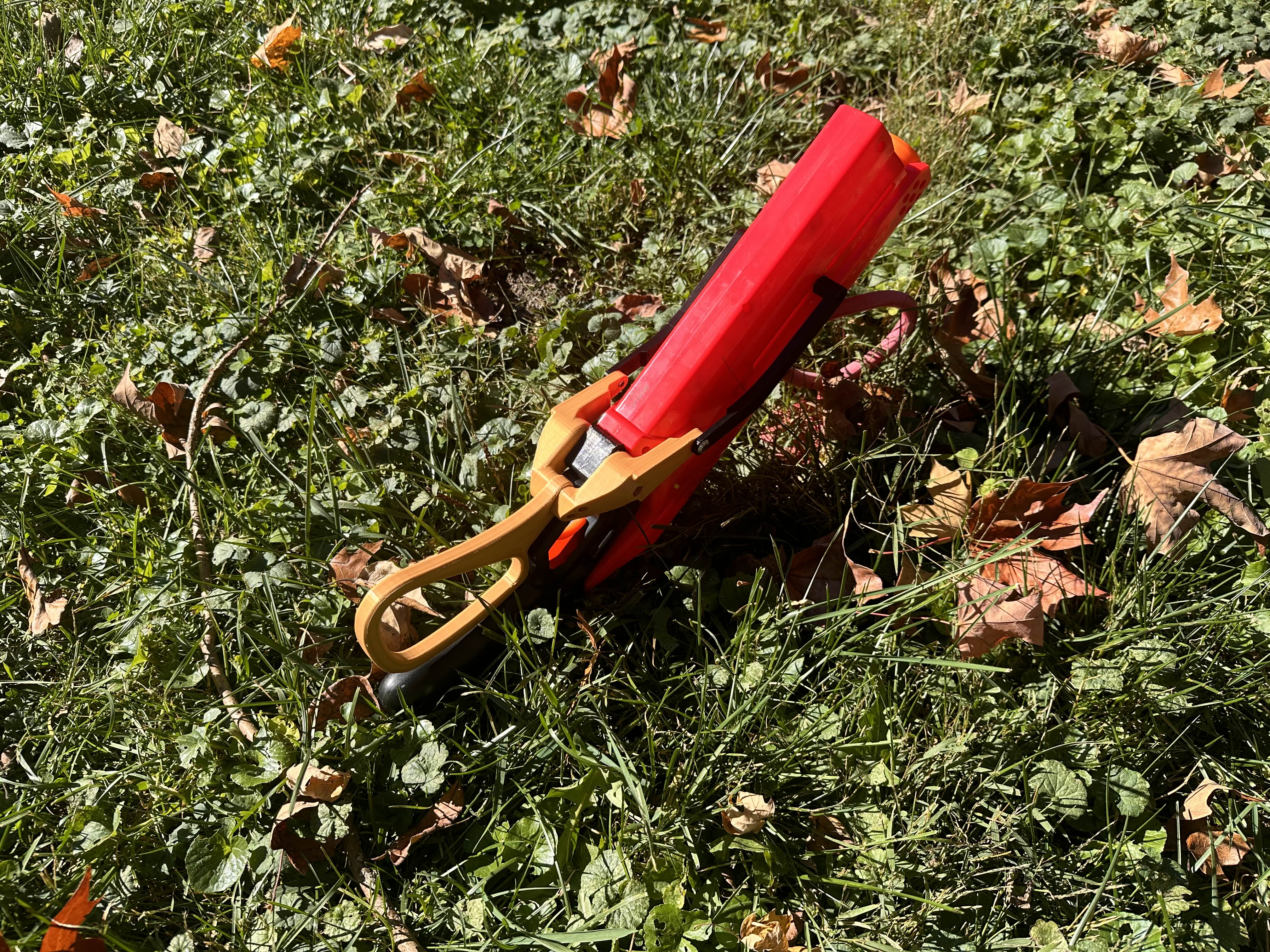 Nerf Rival Takedown Lever Action Mod by Spagoodler | Download free STL ...