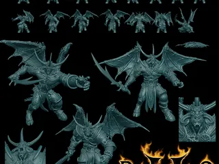Diablo II - Izual + Greater Demons by kaucukovnik.vi | Download free ...