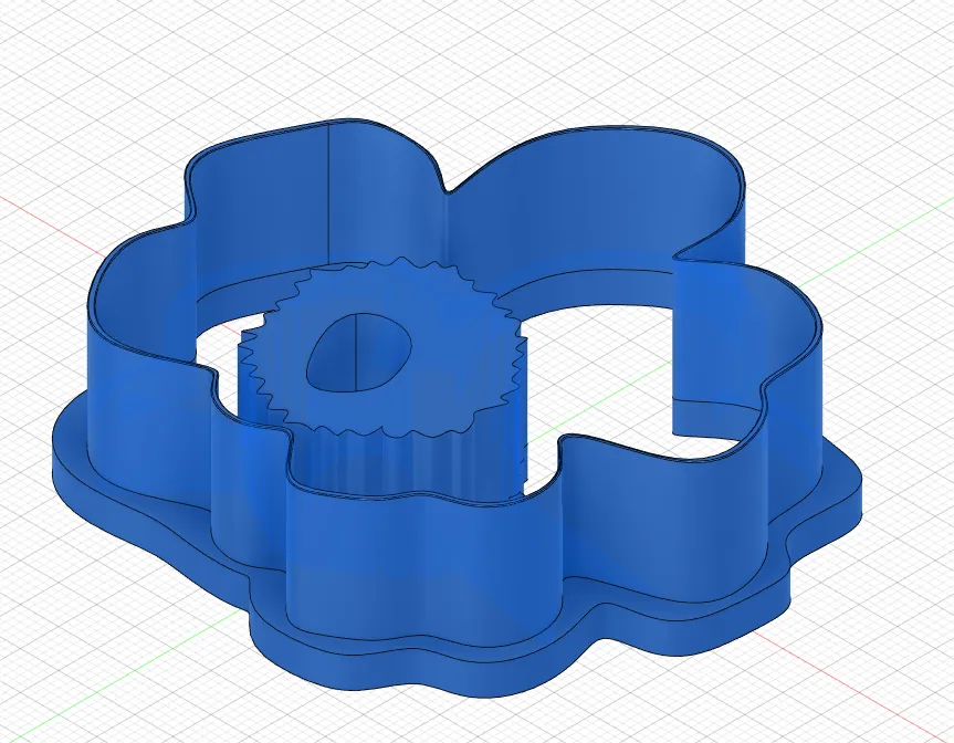 Poppy flower cookiecutter by Esakoy | Download free STL model ...