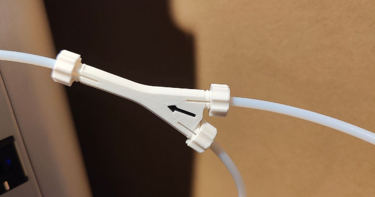 Bambu Lab Filament Y-Splitter par Reamo | Téléchargez gratuitement un ...