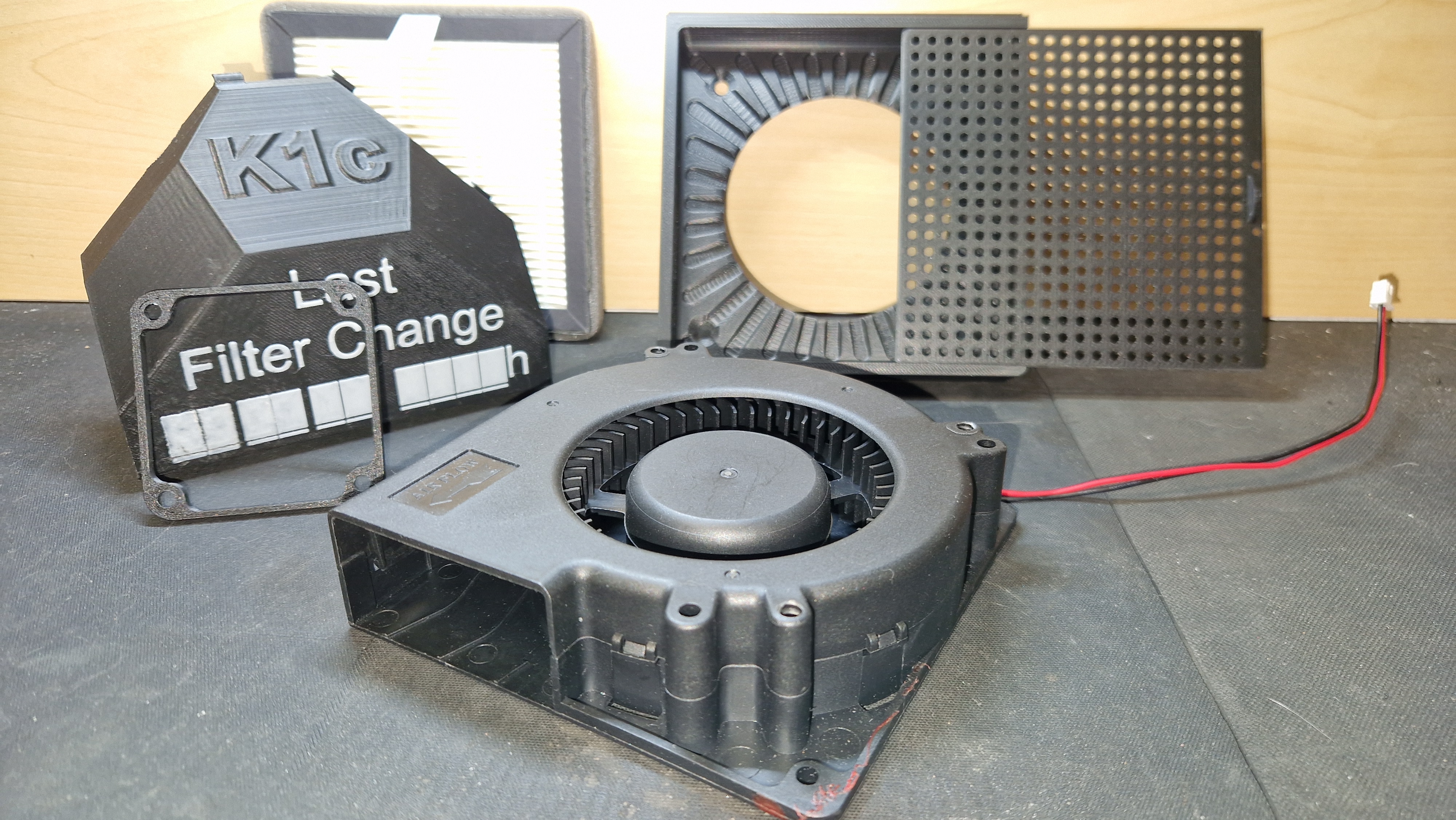 K1c Upgrade Exhaust Radial-Fan + HEPA Filter by Marcy93 | Download free ...