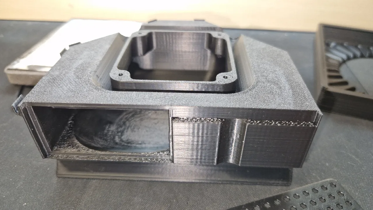Creality K1c Upgrade Exhaust Radial-Fan + HEPA Filter by Marcy93 ...