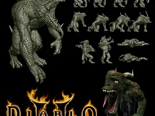 Diablo II - Tainted by kaucukovnik.vi | Download free STL model ...
