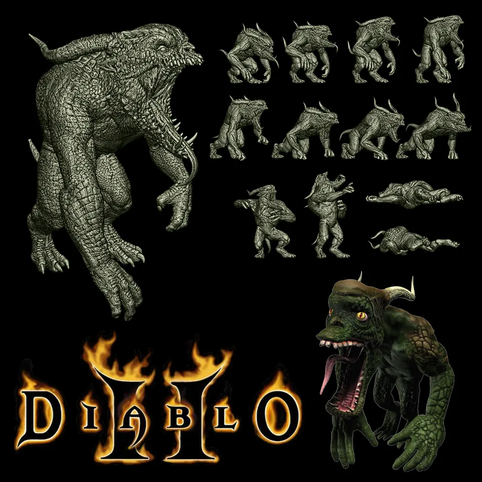 Diablo II - Tainted by kaucukovnik.vi | Download free STL model ...