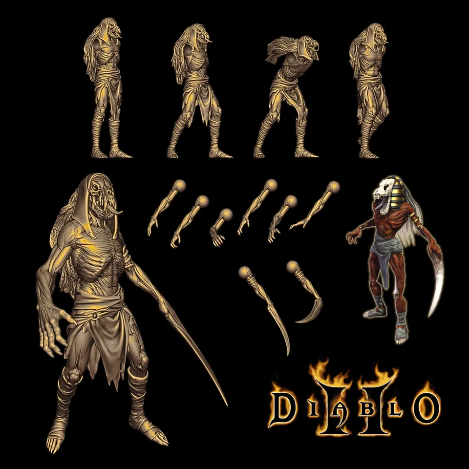 Diablo II - Unraveler by kaucukovnik.vi | Download free STL model ...