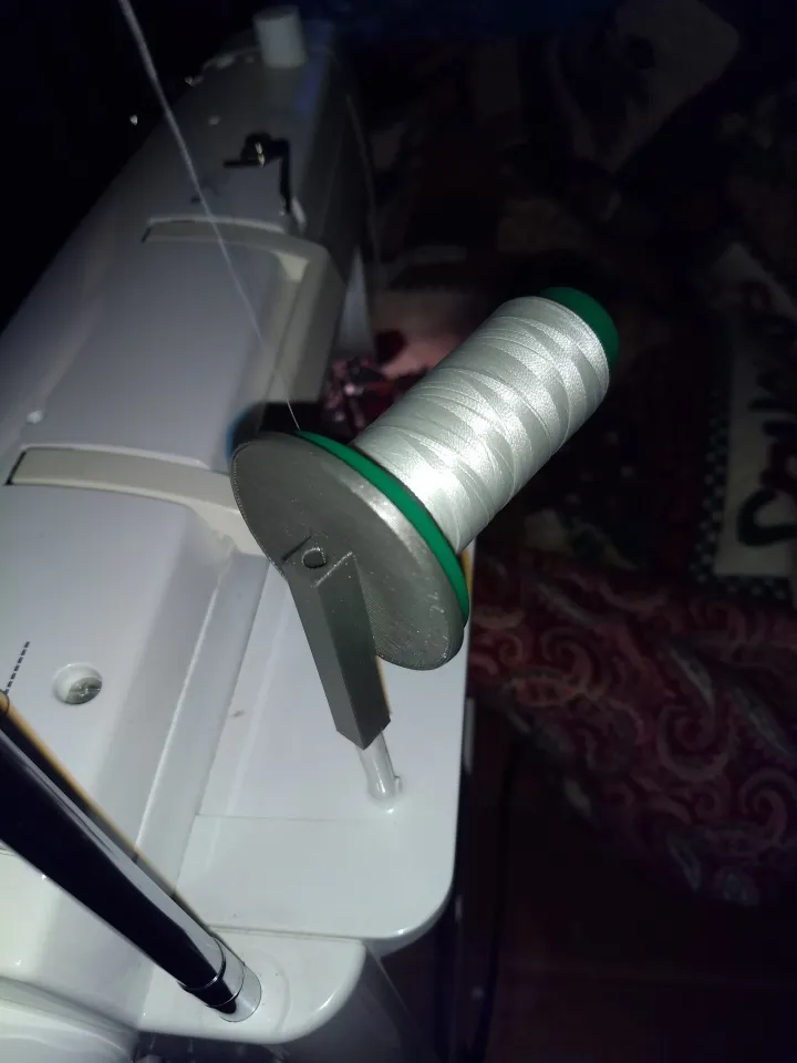 Right angle sewing machine spool adapter by wright | Download free STL ...