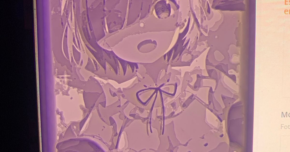 anime re:zero 2d bild by thebloodhacker | Download free STL model ...