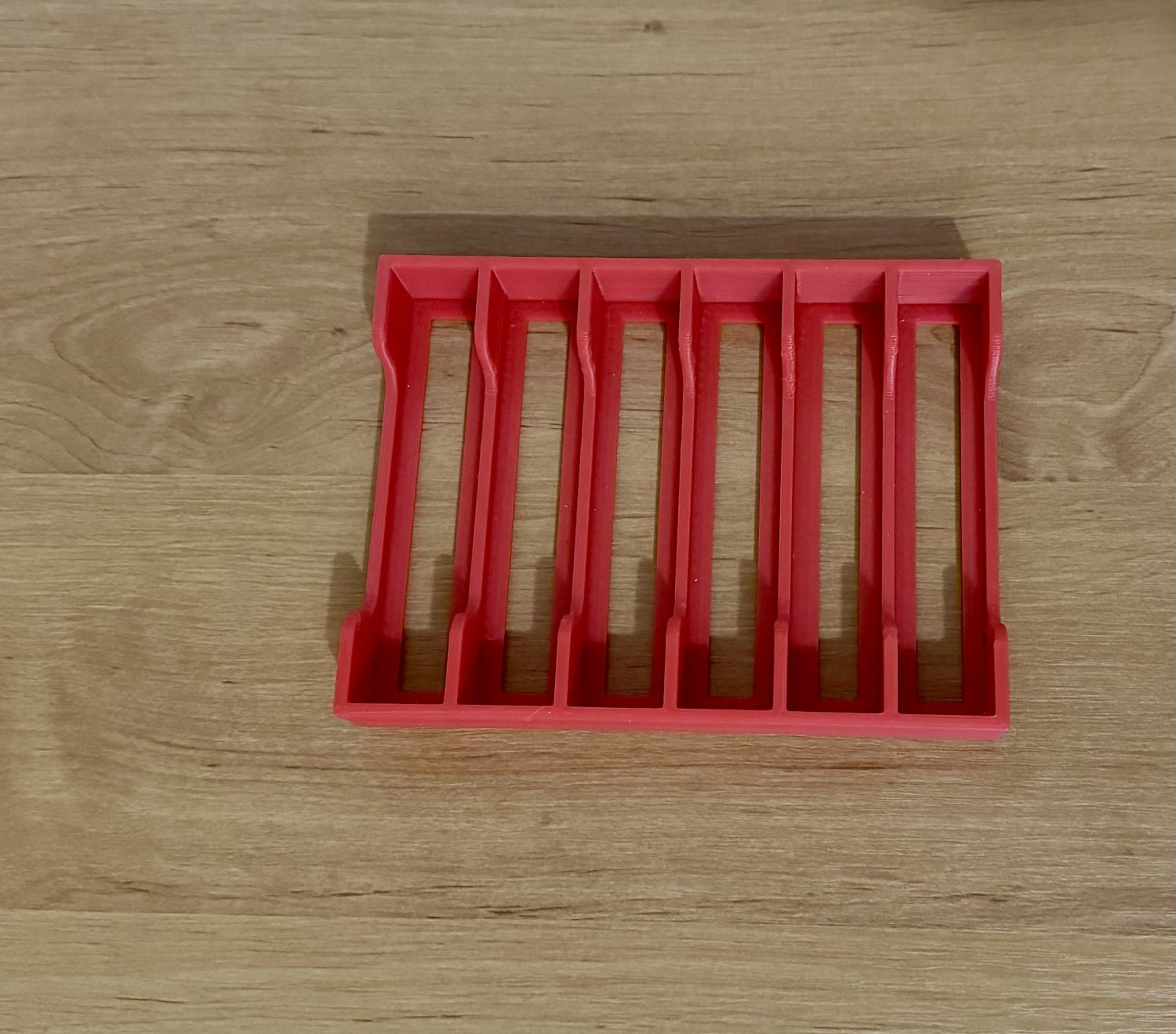 Hard drive stand for six 3.5" SLIM drives by axeli | Download free STL ...
