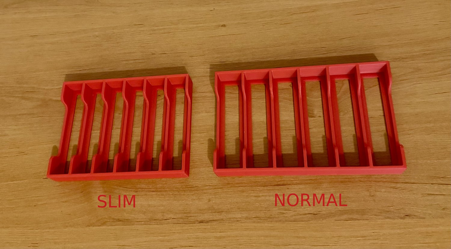 Hard drive stand for six 3.5" SLIM drives by axeli | Download free STL ...