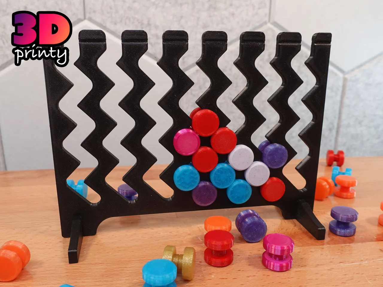 Zaggrivation (Strategy Board Game) by 3D Printy | Download free STL ...