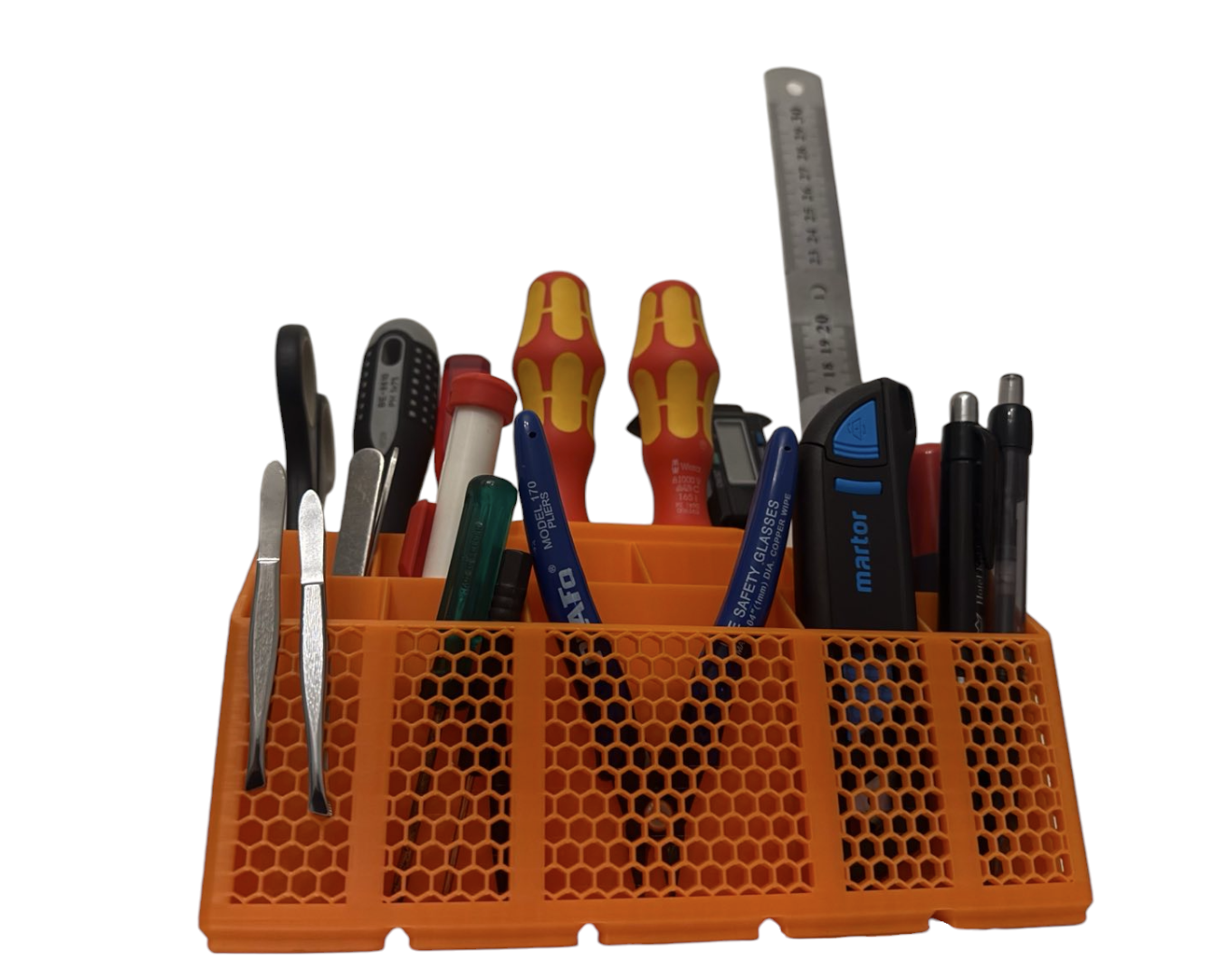 All-in-One Gridfinity Organizer - Ideal for Wera Tools by THALF ...