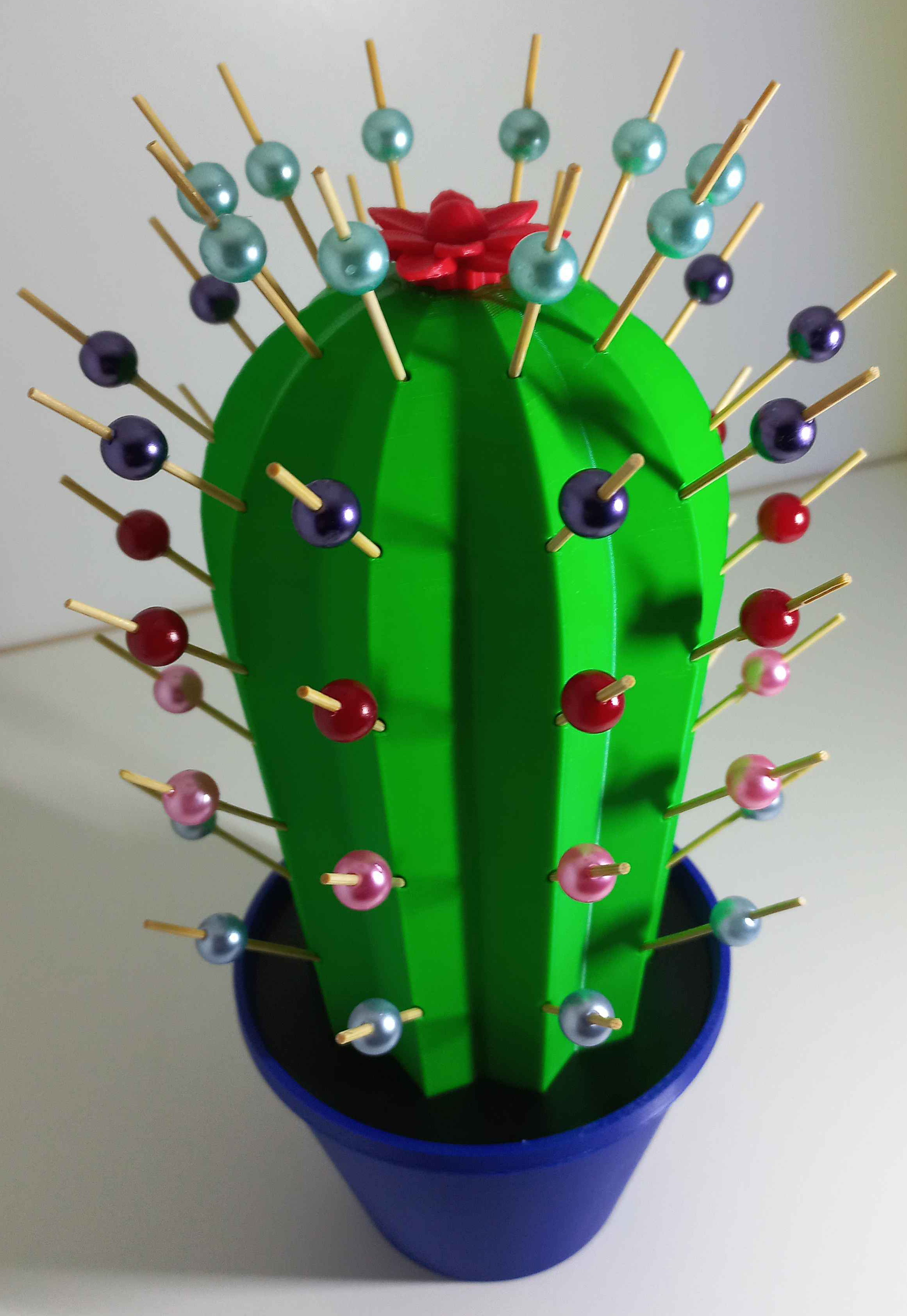 Improved Cactus Toothpick Holder (fusion360) by mosselini1 | Download free STL model ...