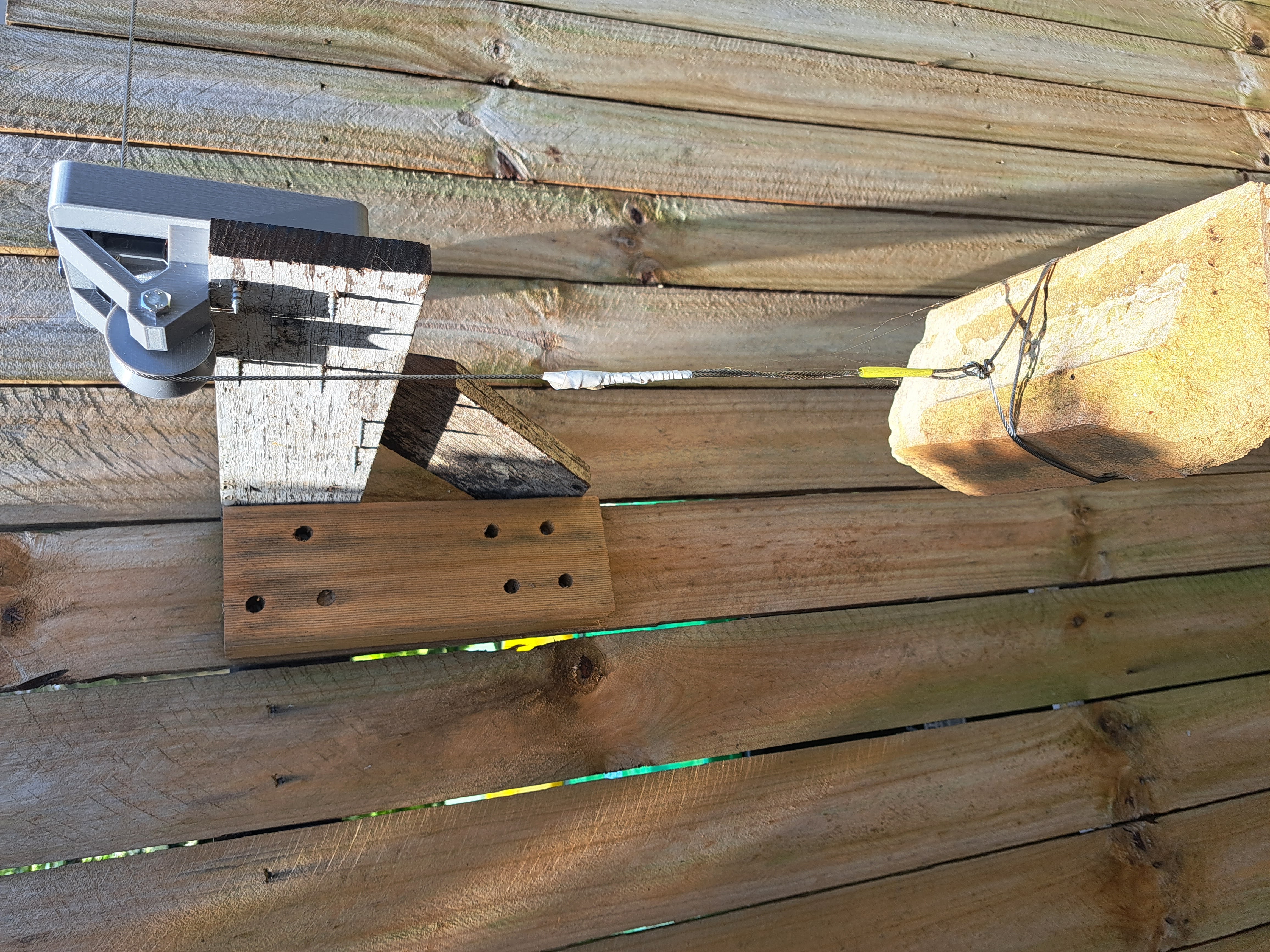 Gravity driven garden gate opener by Morgi | Download free STL model ...