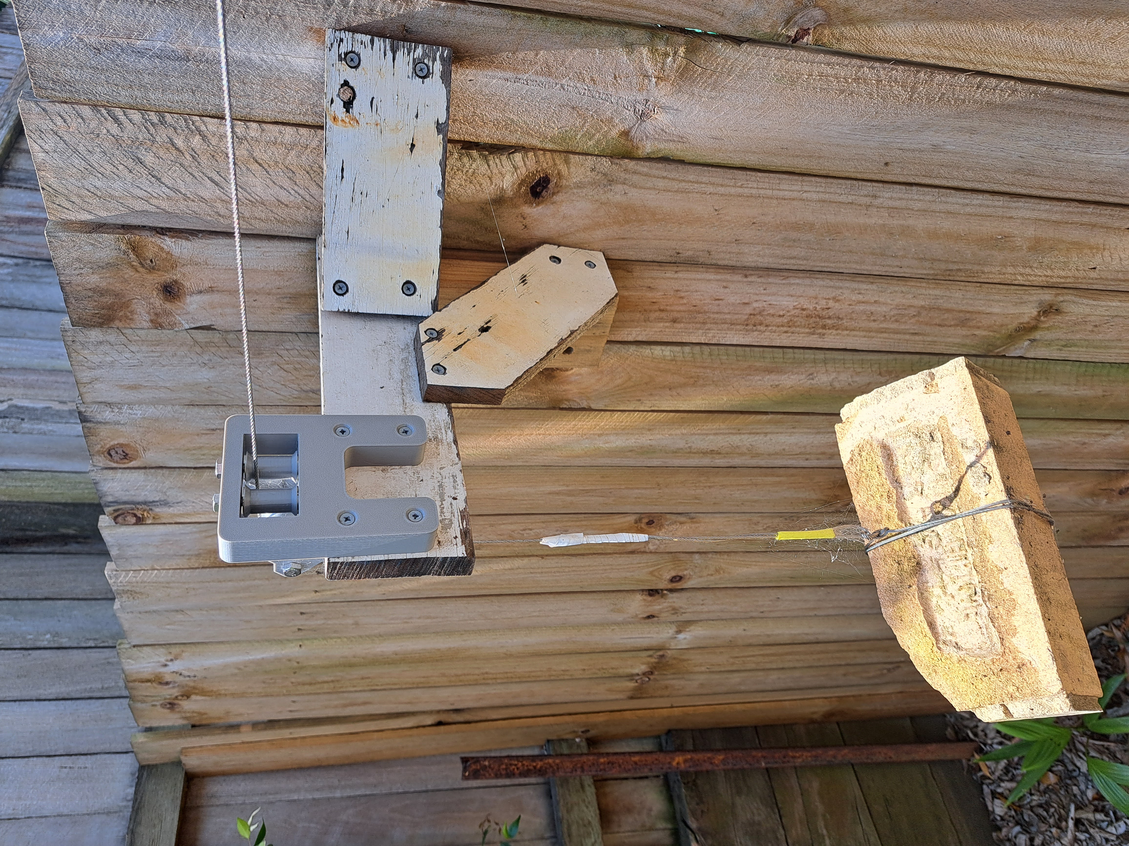 Gravity driven garden gate opener by Morgi | Download free STL model ...