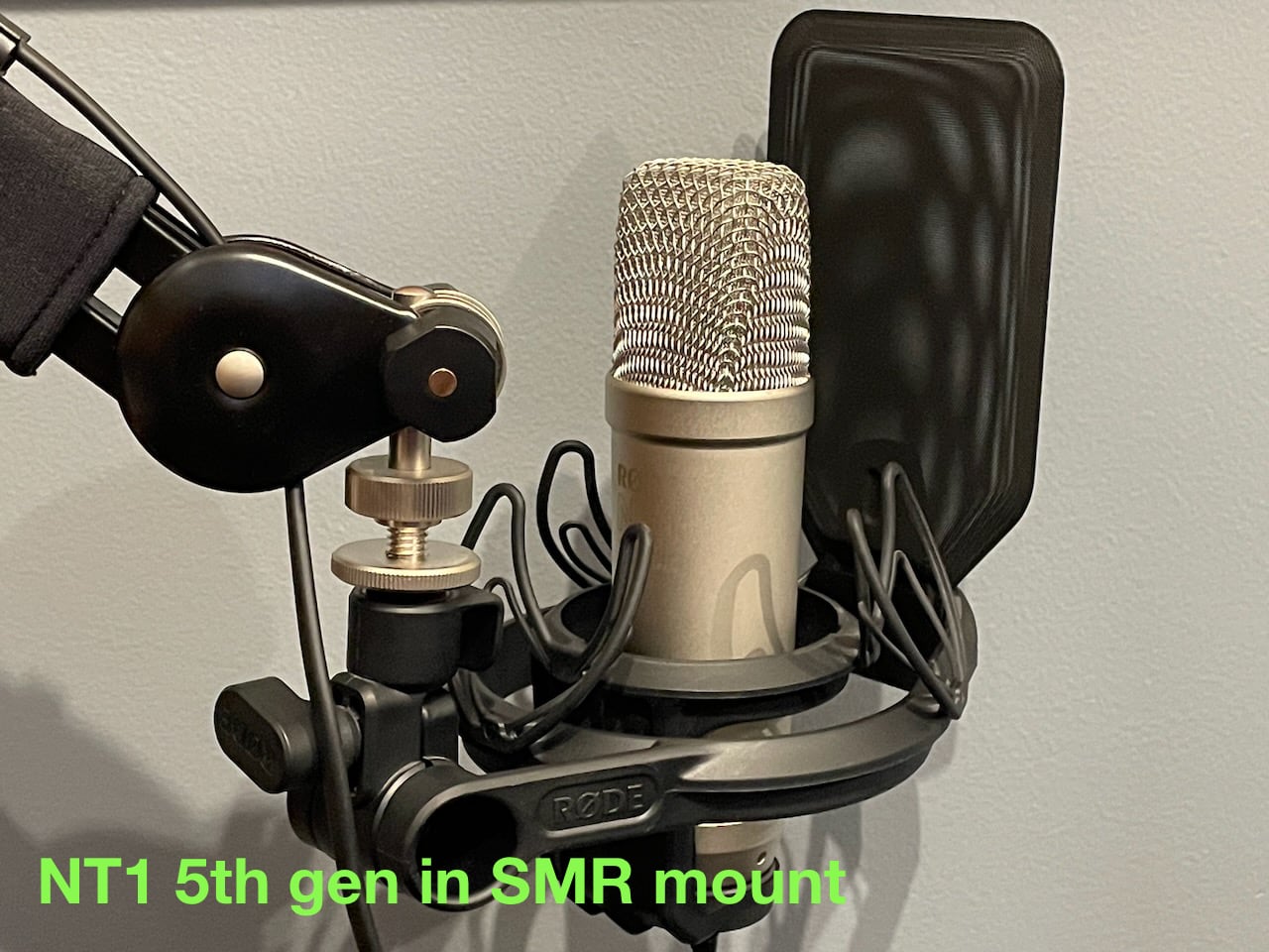 RODE NT1 5th generation mounting ring for SMR shock mount by aeberbach ...