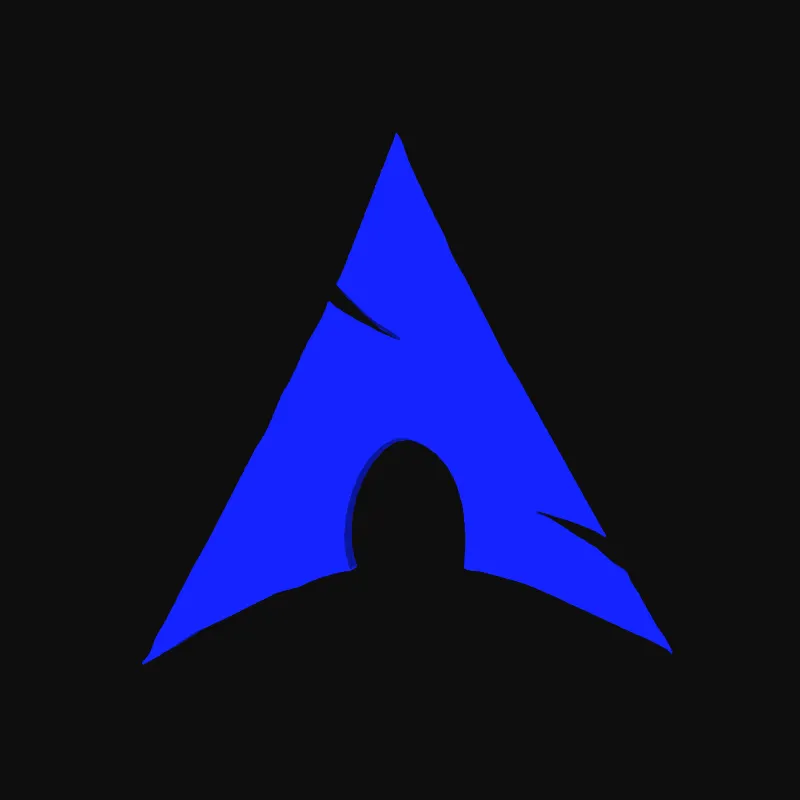 Arch Linux Logo by 3Dnuthead | Download free STL model | Printables.com