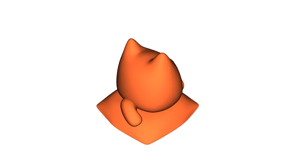 Cute chubby cat by Akyelle | Download free STL model | Printables.com