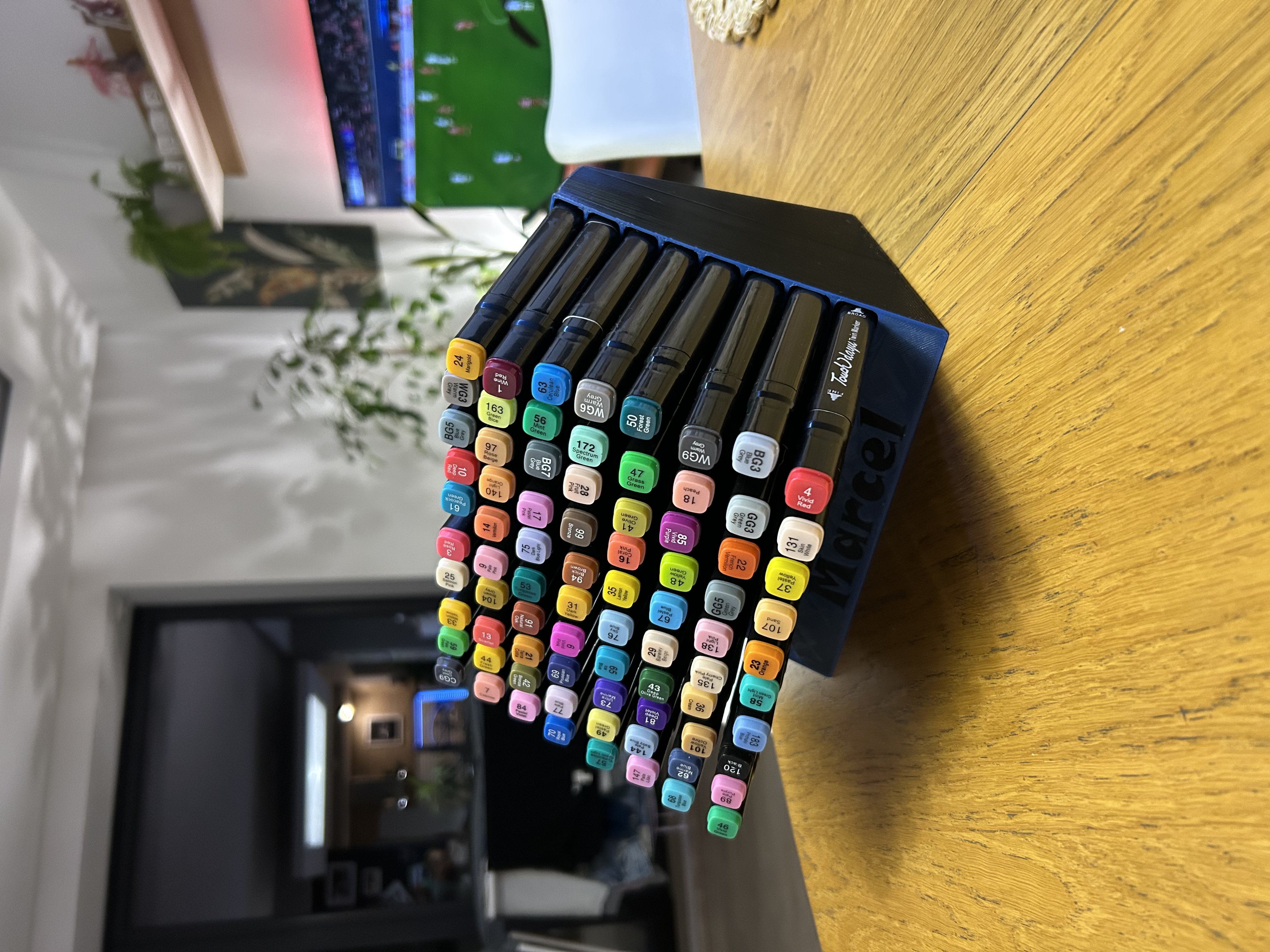 Alcohol Marker Storage/Holder by Miciato | Download free STL model ...