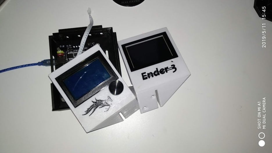 Display cases for Ender 3 and BIGTREETECH TFT35 V1.2 control panel TFT ...