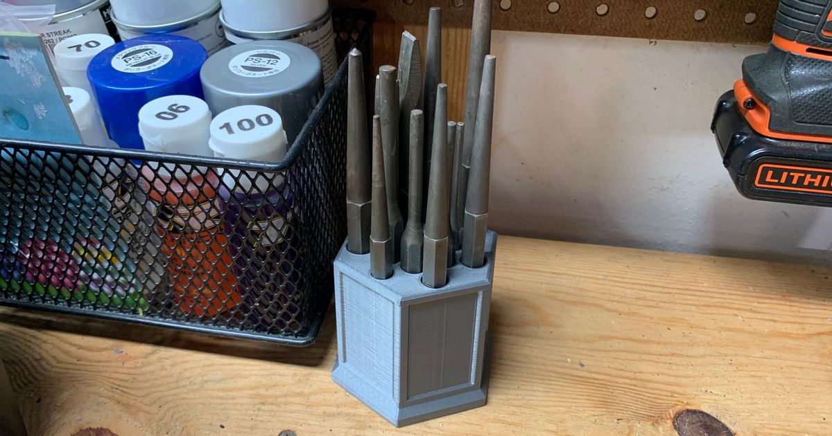 Punch Holder by Forker45 | Download free STL model | Printables.com