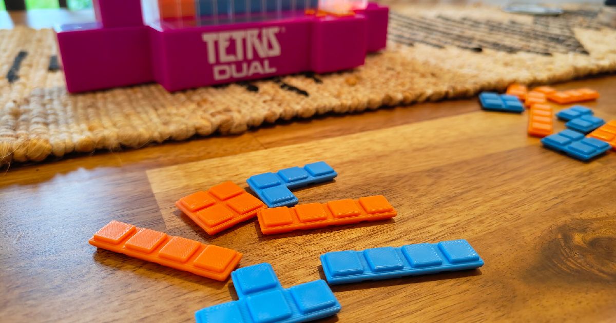 Tetris Dual Replacement Tetrimino Pieces by RobertClarke64 | Download free STL model ...