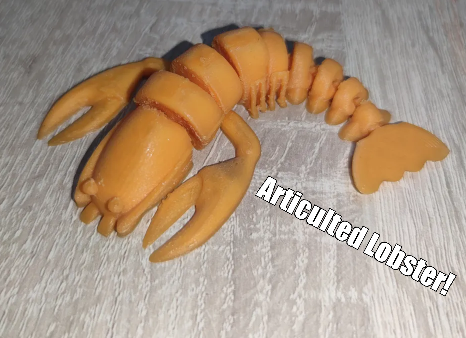 Articulated Lobster by Anthony234232 | Download free STL model ...
