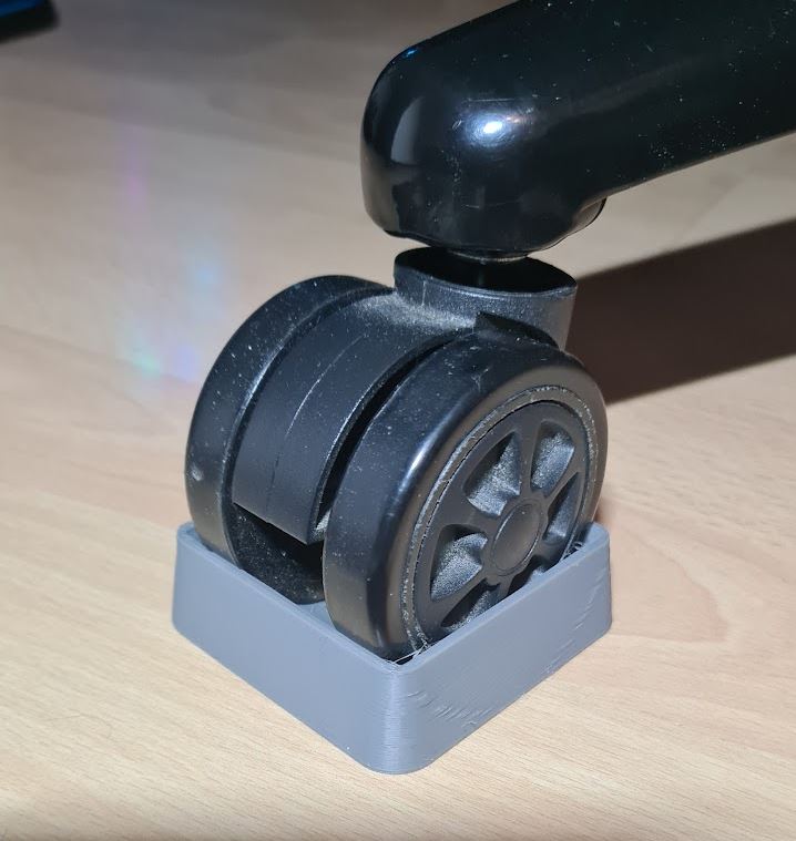 Chair Wheel Stoppers by Miha | Download free STL model | Printables.com