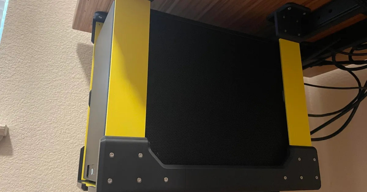 NCASE M2 Under Desk Mount by MobiusToast | Download free STL model ...