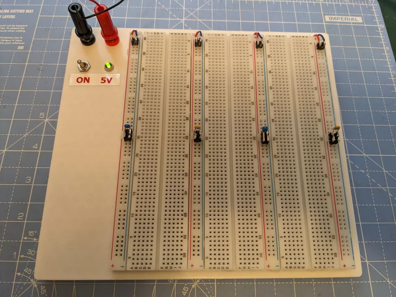 Breadboard Base Project by dave8888 | Download free STL model | Printables.com