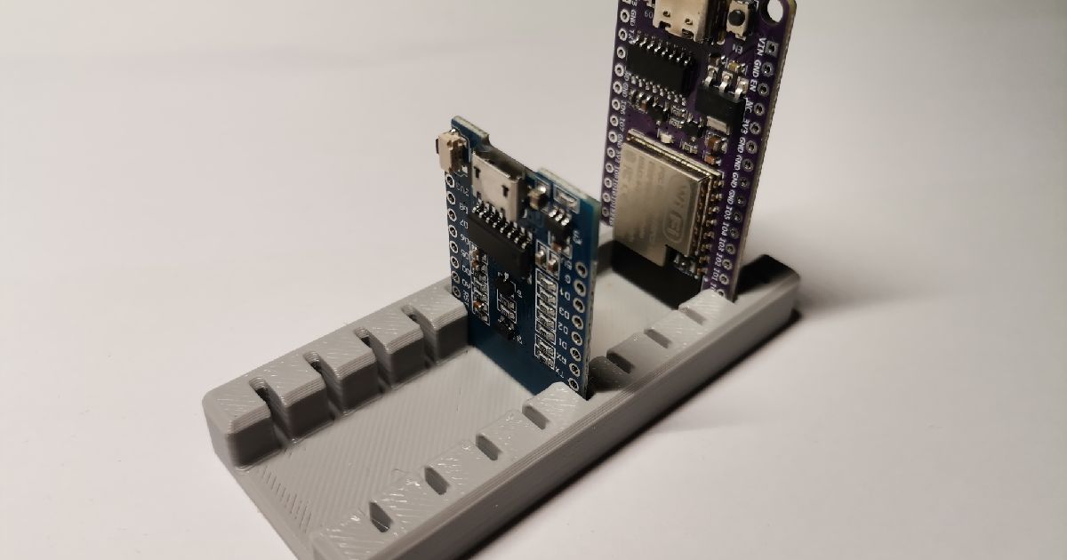 ESP Boards holder von DmitryTs | Kostenloses STL-Modell herunterladen ...