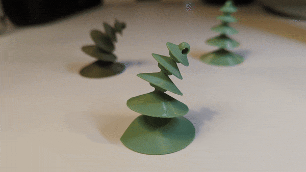 Articulated Christmas tree fidget by Vasichkin | Download free STL ...