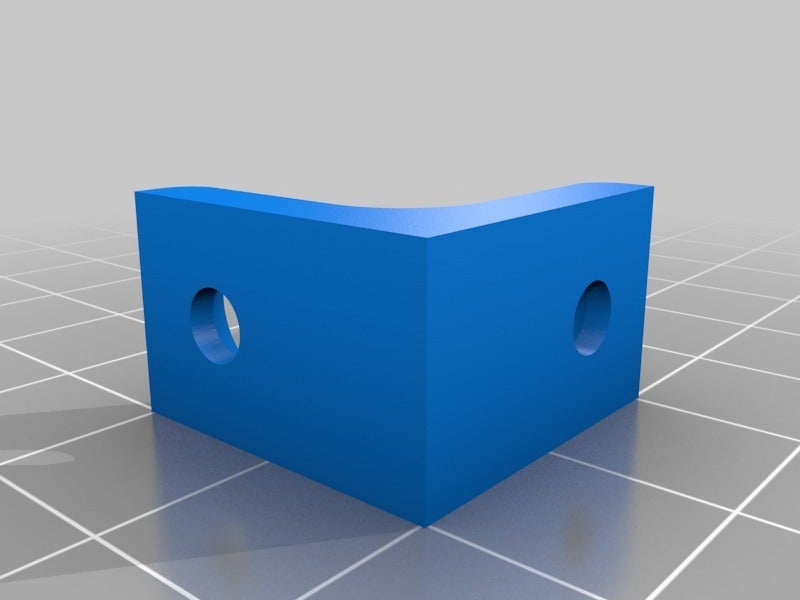 Right Angle Bracket, #6 Screw by Hanselcj | Download free STL model ...