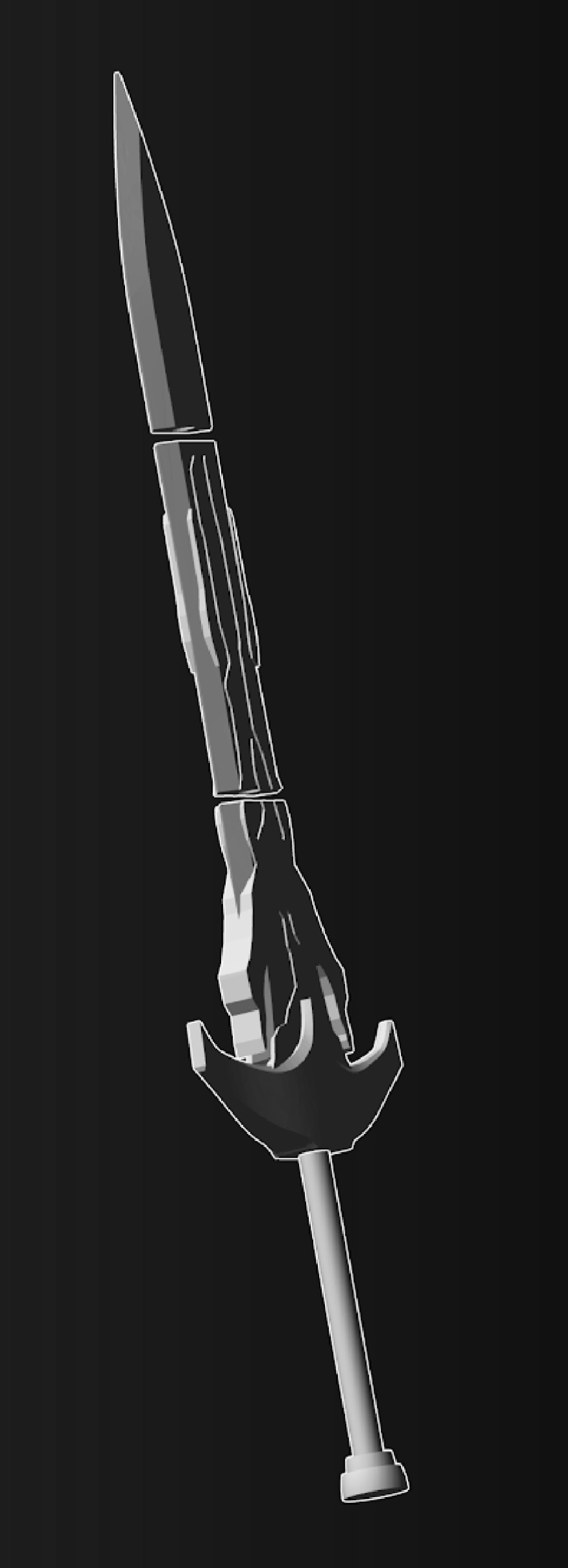 MYTHOSAUR VIBROSWORD PROP 5FT by NovaLabs3D | Printables Store