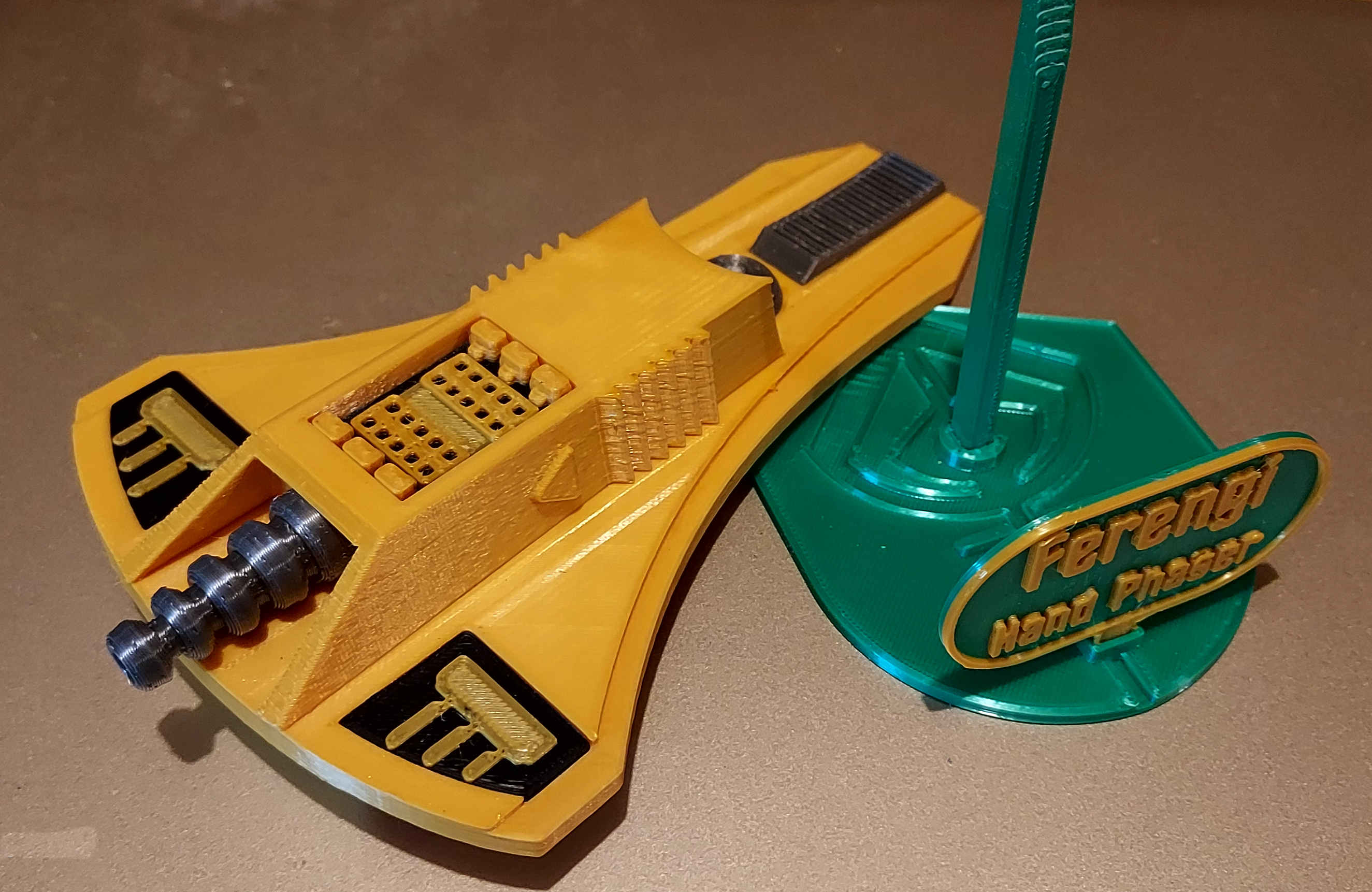 Ferengi Hand Phaser by Robert | Download free STL model | Printables.com