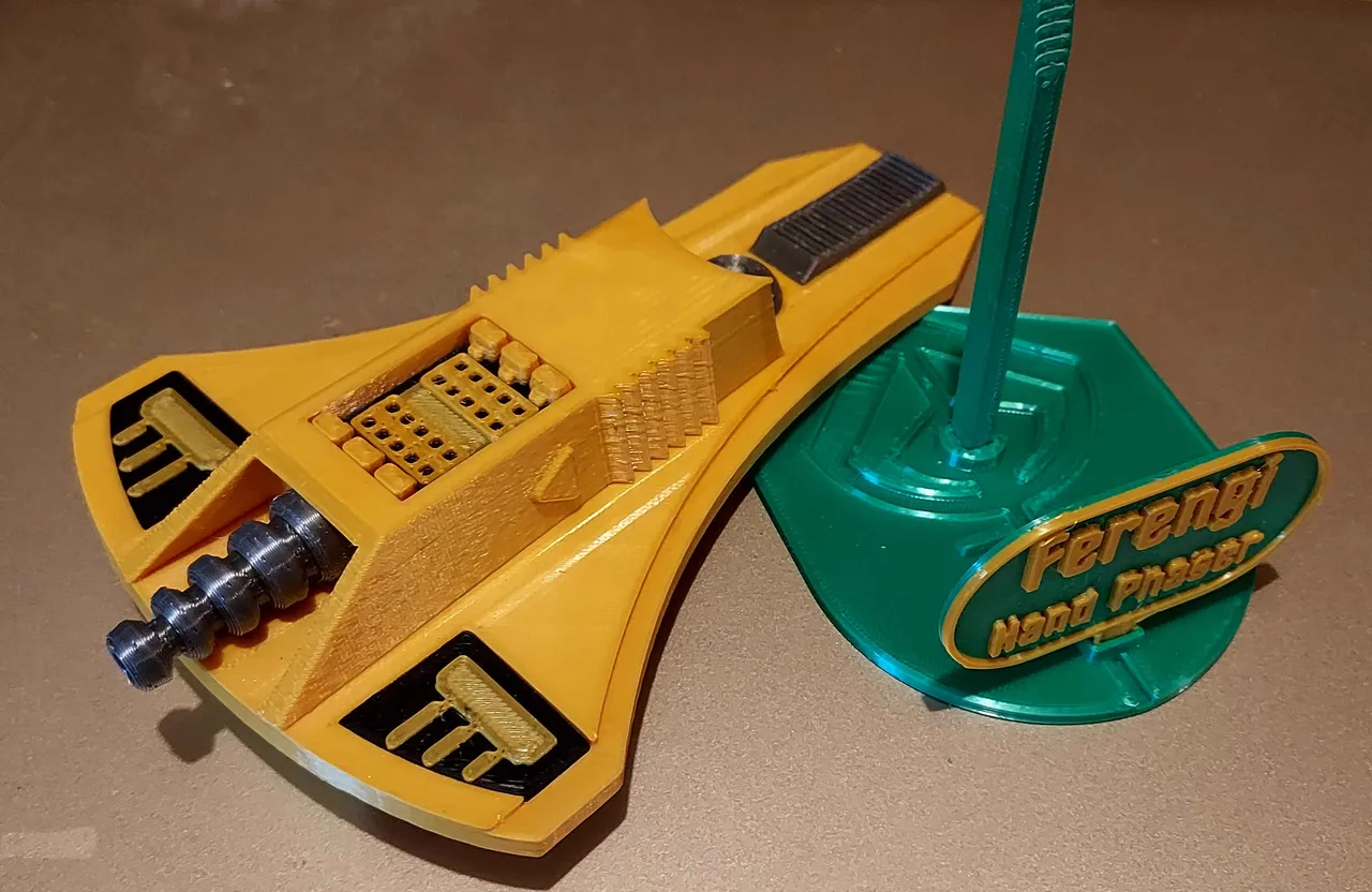 Ferengi Hand Phaser by Robert | Download free STL model | Printables.com