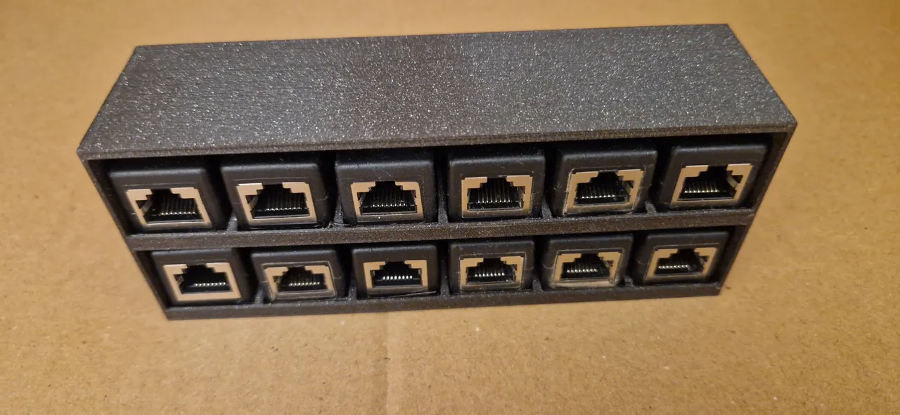 Patch panel by PCHe | Download free STL model | Printables.com