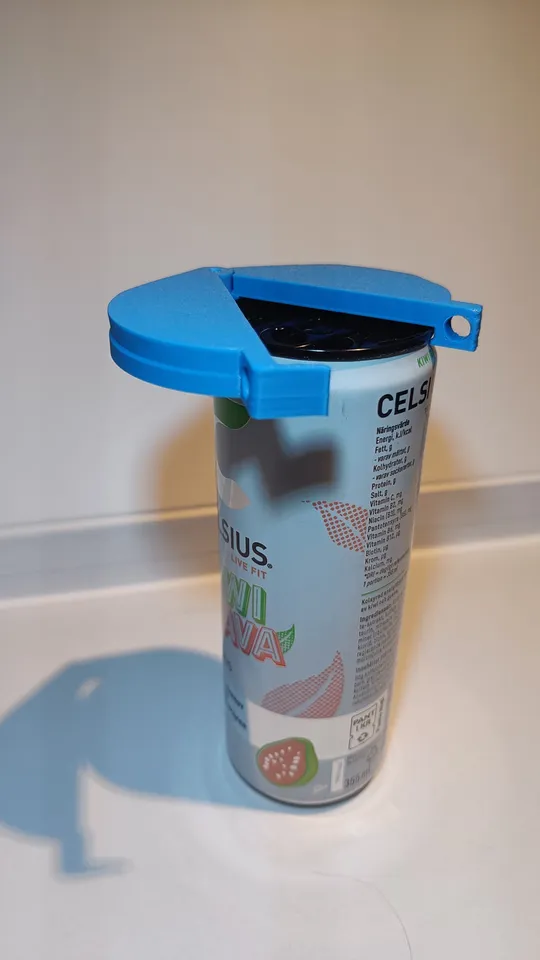 Soda Can Lid Lock by Nahtrium | Download free STL model | Printables.com