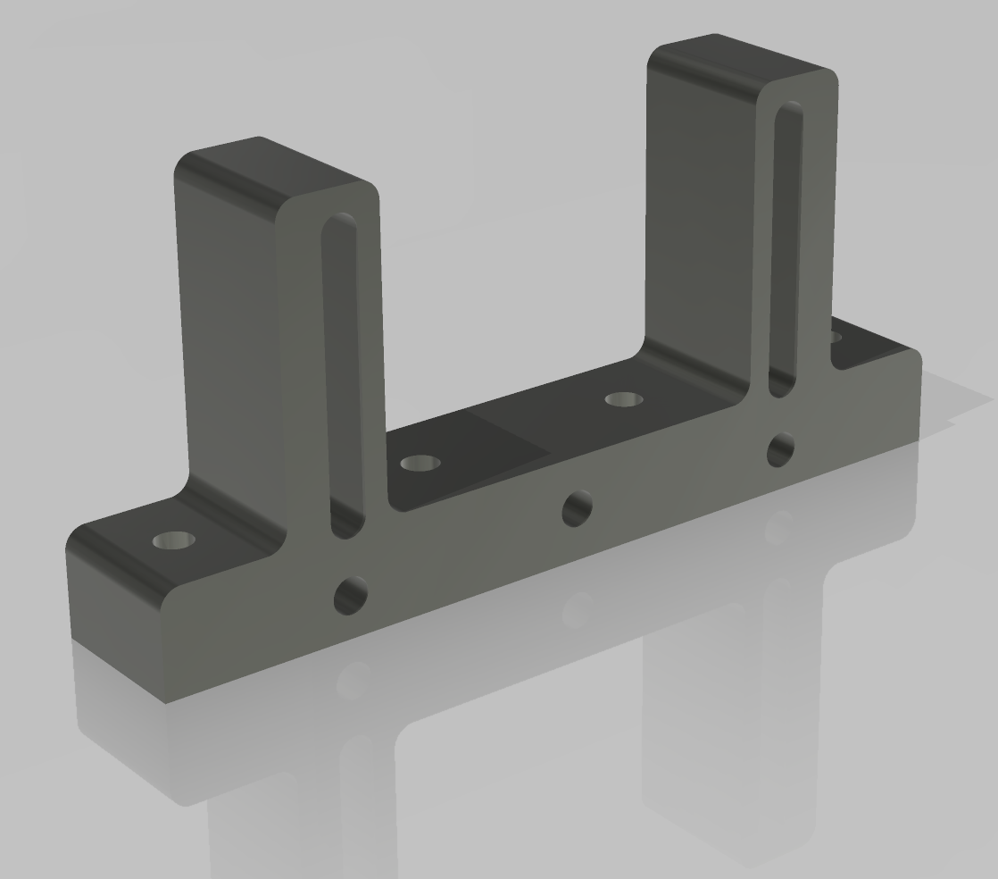 Universal servo mounting bracket by JGW | Download free STL model ...