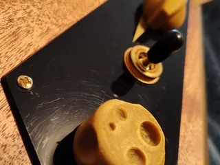 Cheese Knob by Darrell Evans | Download free STL model | Printables.com