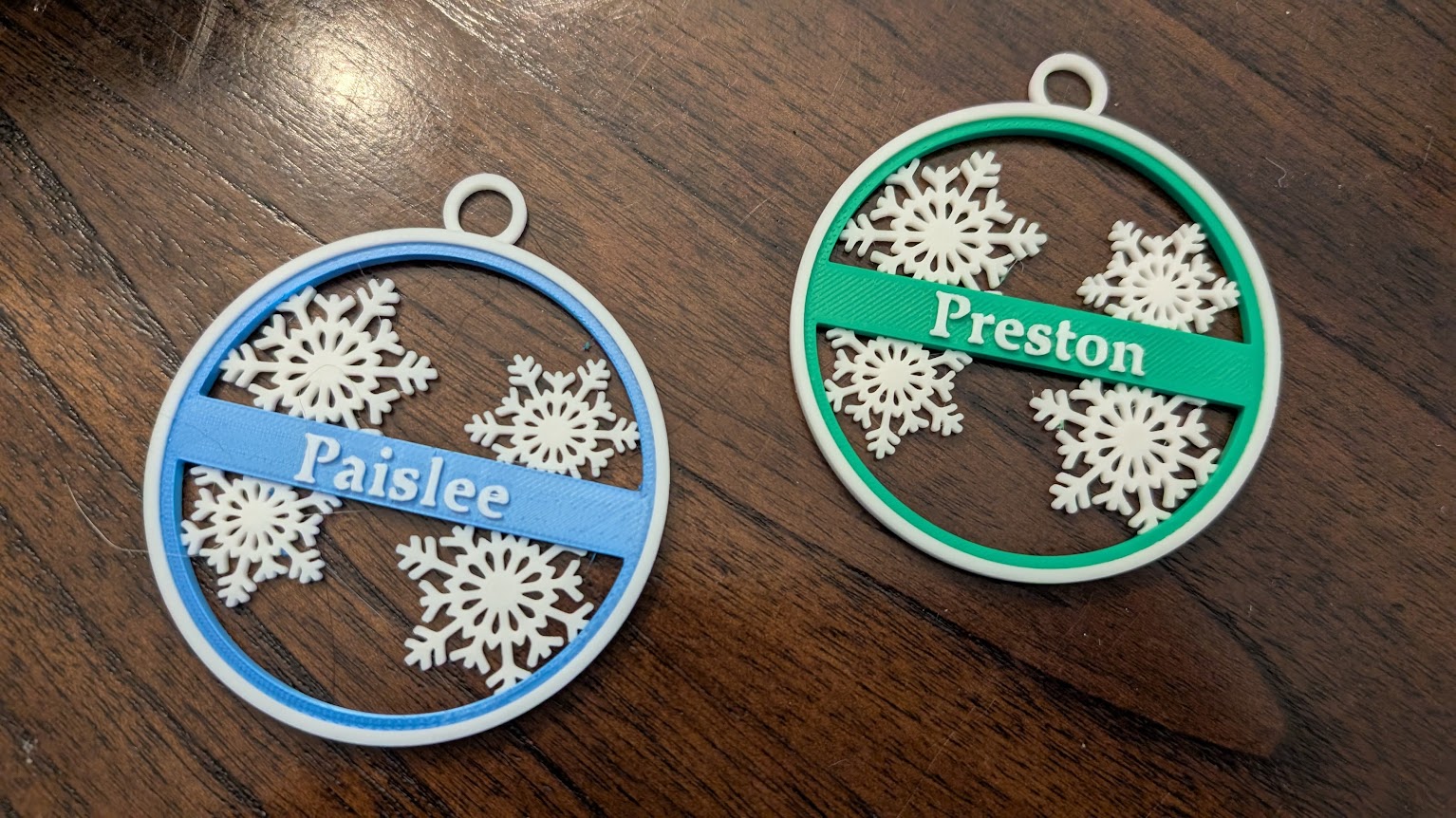 Customizable Name Ornament by Trey Spooner | Download free STL model ...