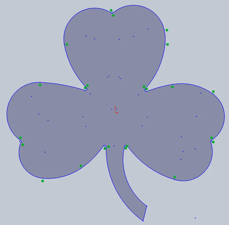 William's Clover - Telescopic Fidget by William Guo | Download free STL ...