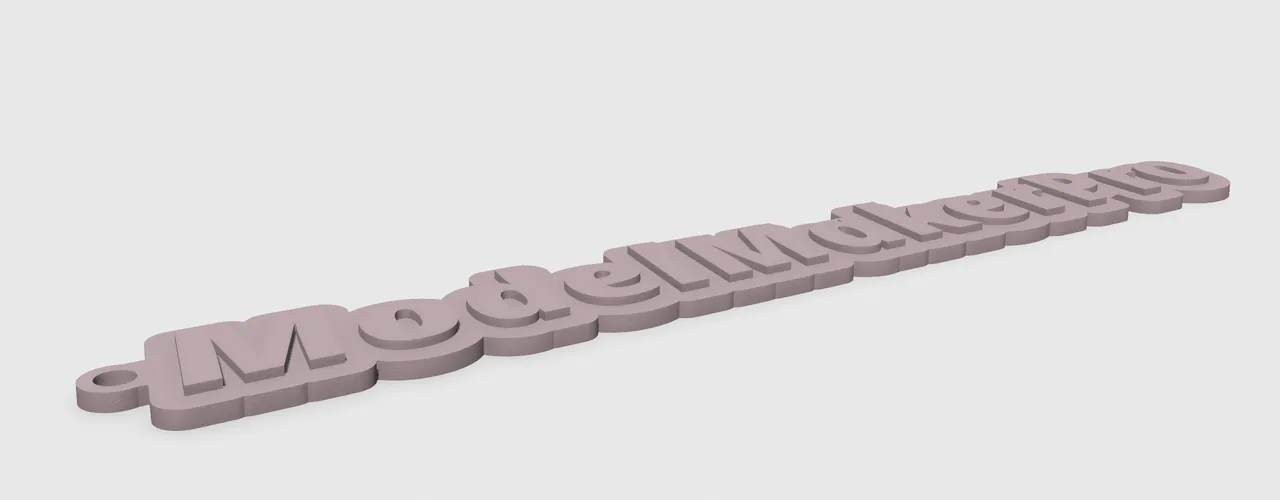 Keychain Generator by ModelMakerPro | Download free STL model ...
