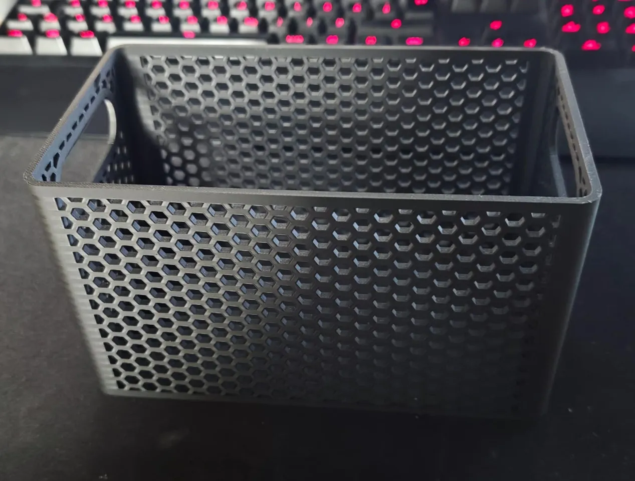 Stackable Basket Box by Paultier02 | Download free STL model ...