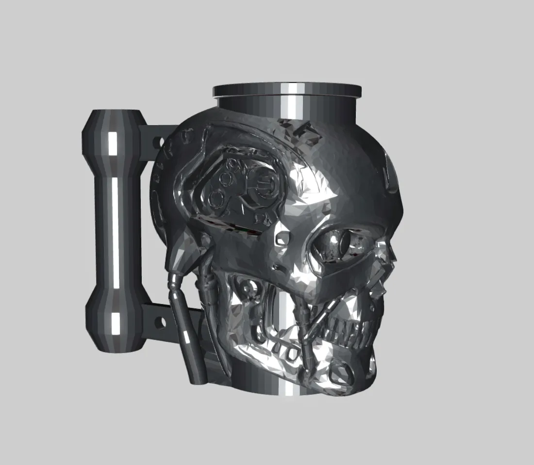 Terminator T800 Mug by 3Dnuthead | Download free STL model | Printables.com