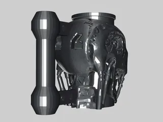 Terminator T800 Mug by 3Dnuthead | Download free STL model | Printables.com