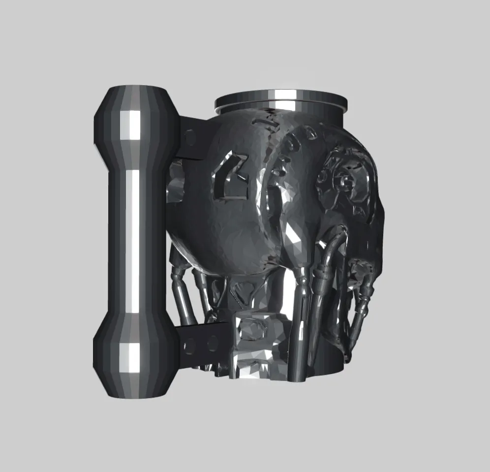 Terminator T800 Mug by 3Dnuthead | Download free STL model | Printables.com