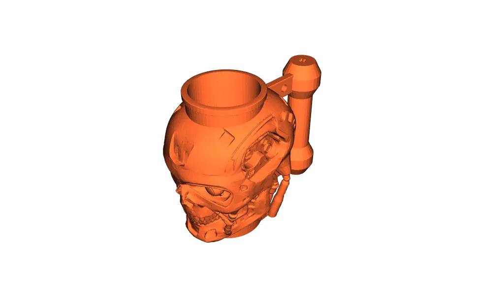 Terminator T800 Mug by 3Dnuthead | Download free STL model | Printables.com