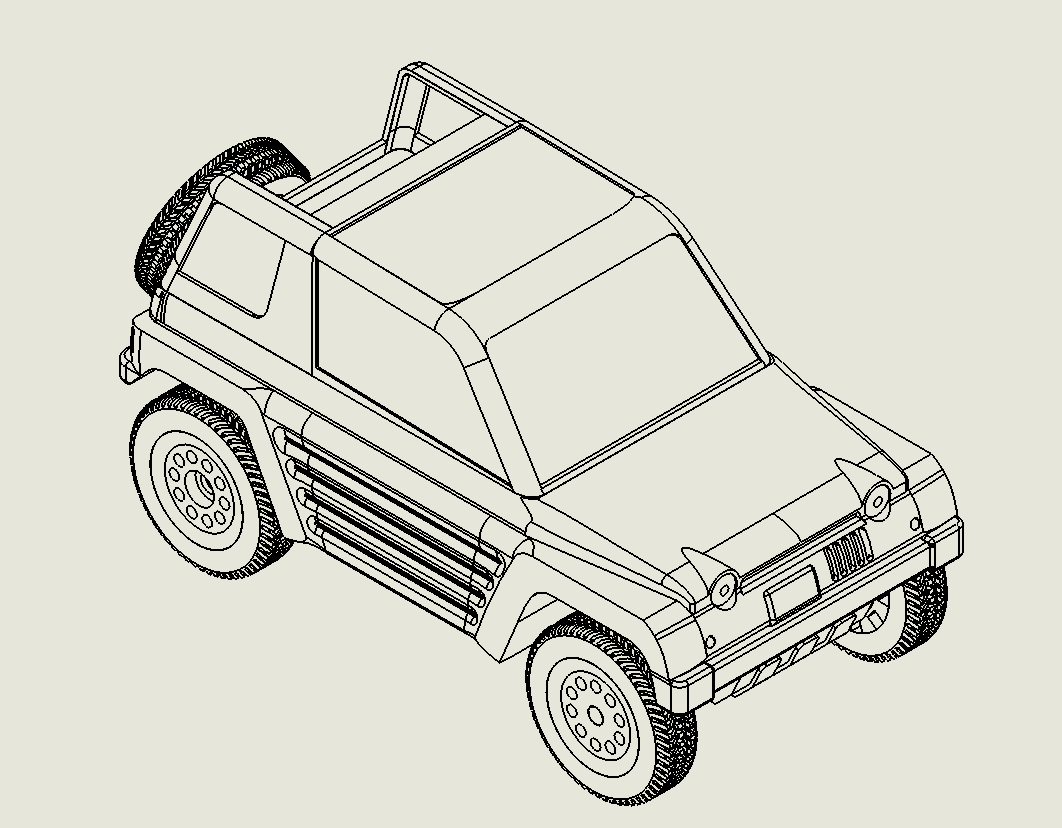 RC Toyota rav 4 by Martin Švejnoha | Download free STL model ...