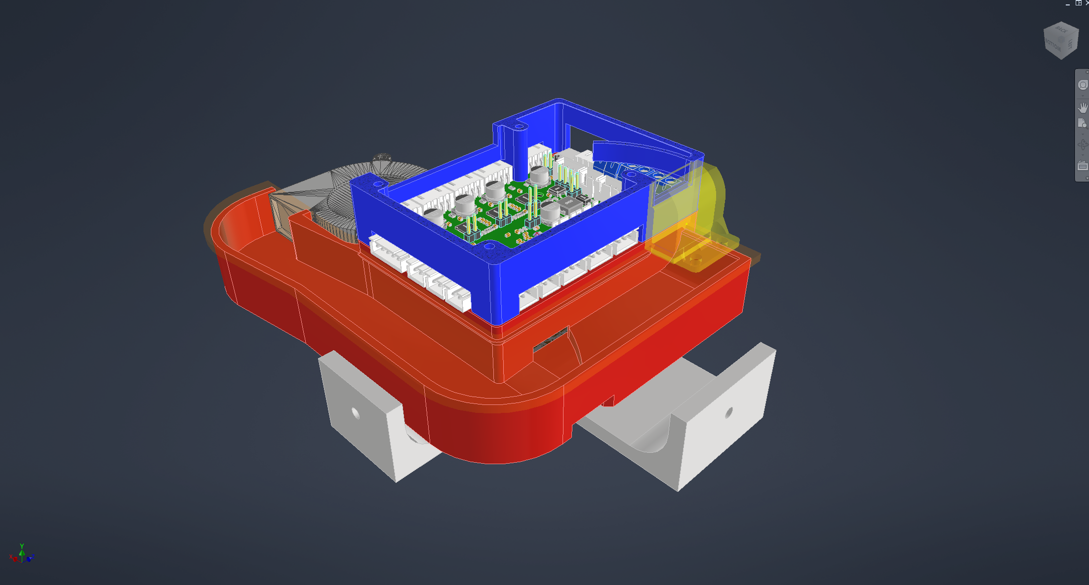 The 100 1.0 Raspi 3 + SKR Pico Fan Case by steamcatcher | Download free ...